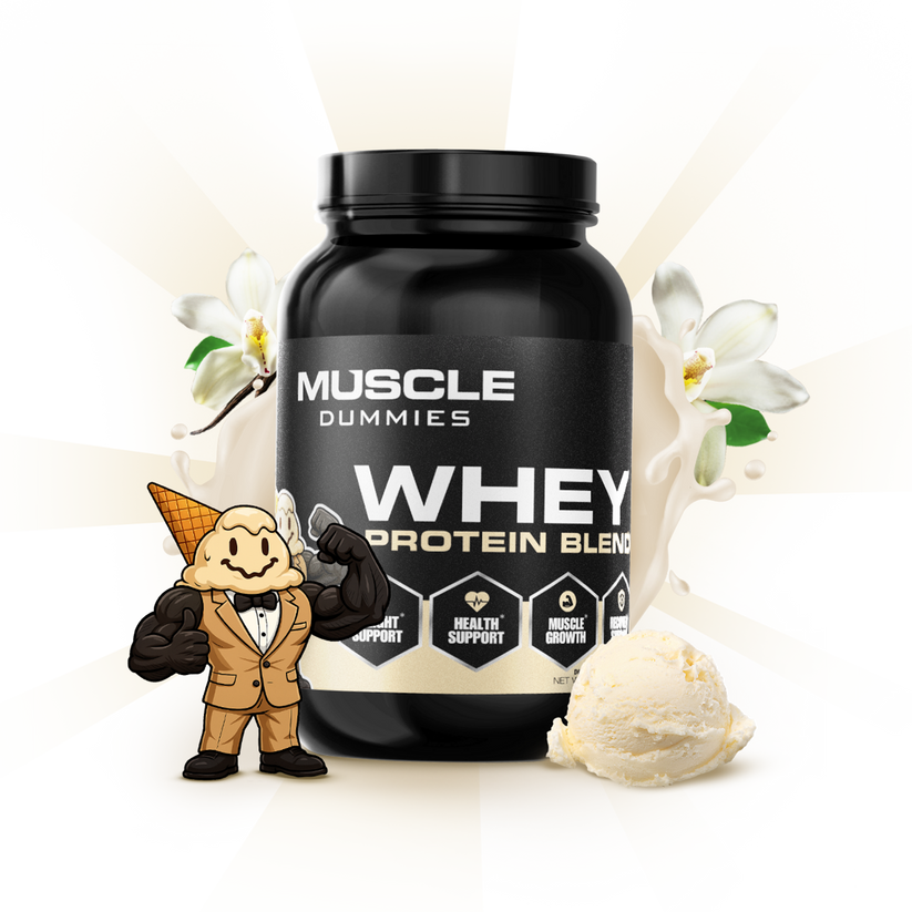 Vanilla Milkshake Whey Protein – Muscle Dummies
