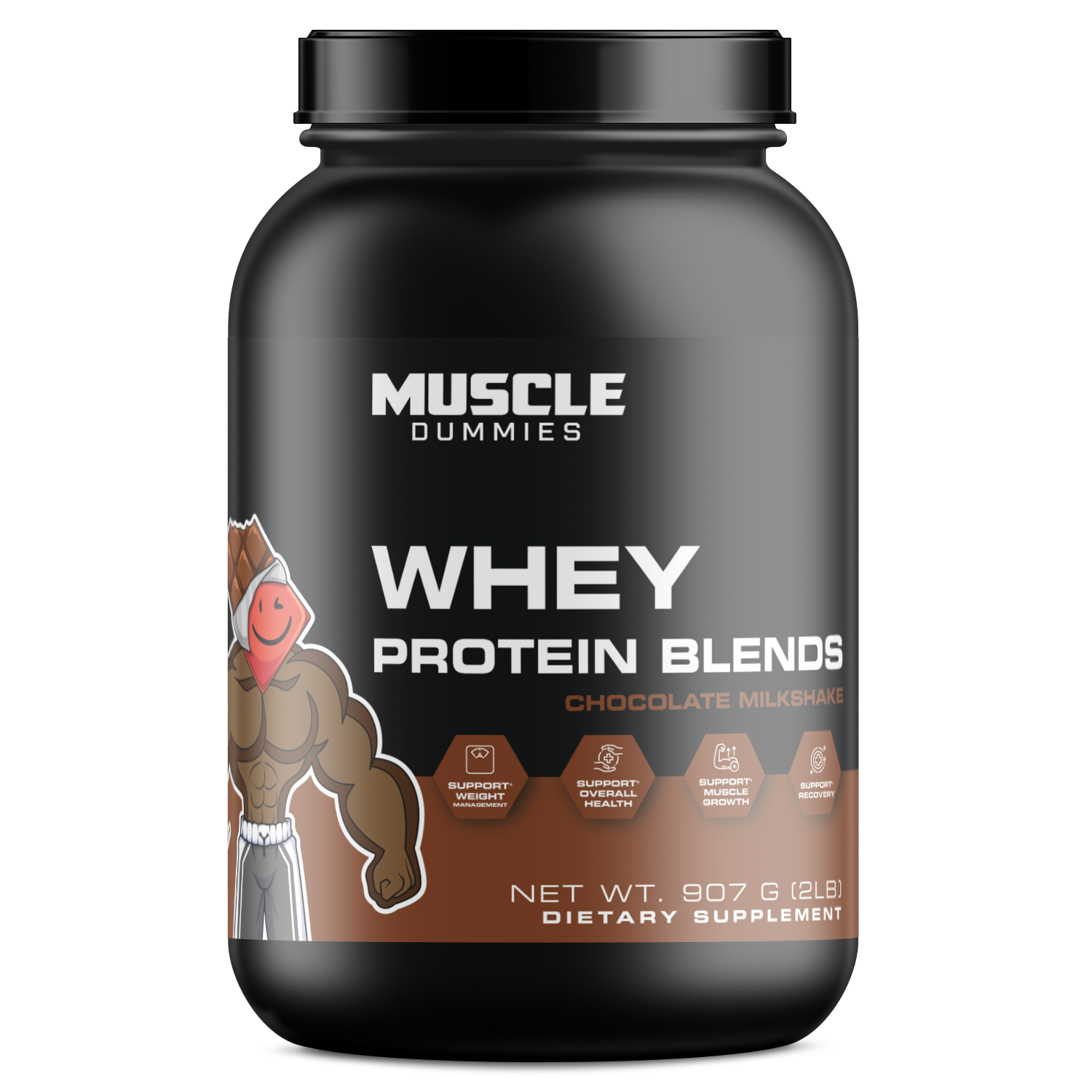 Chocolate Milkshake Whey Protein – Muscle Dummies