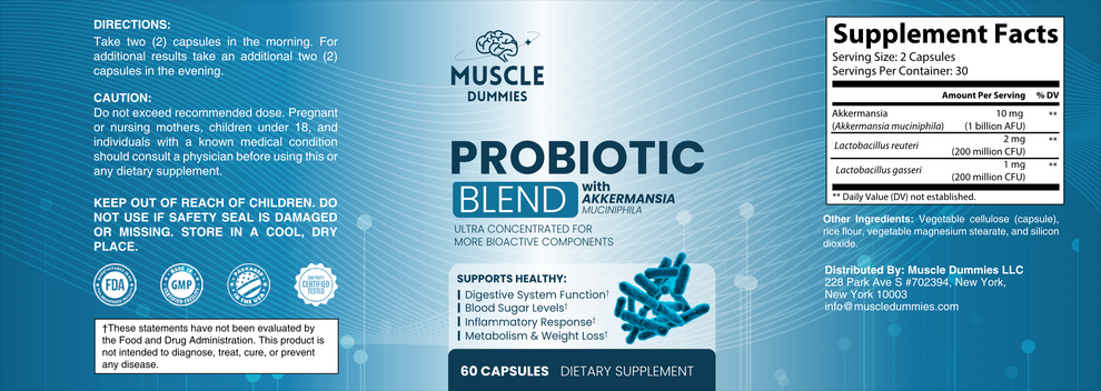 Probiotic Blend – Muscle Dummies