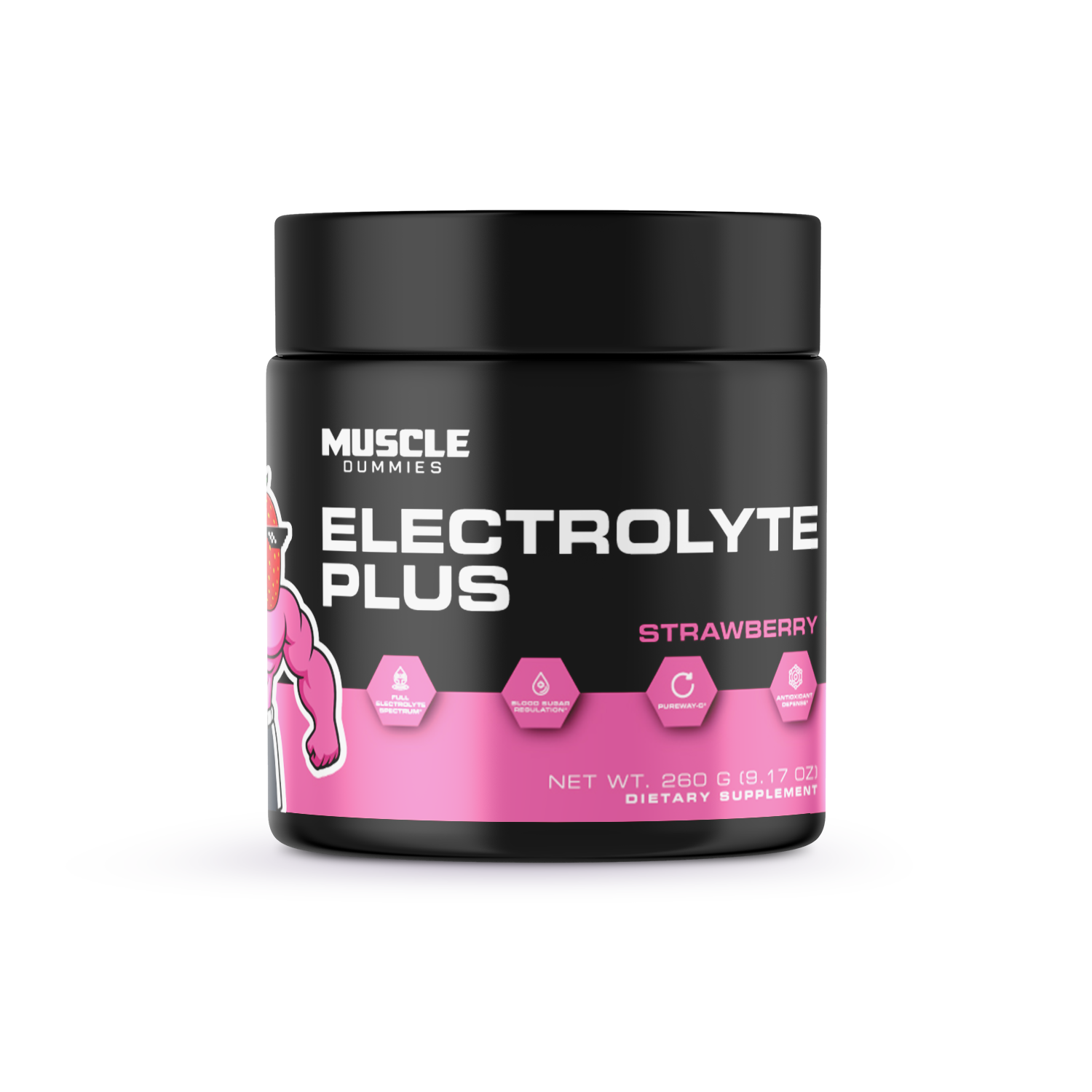 Strawberry Electrolytes – Muscle Dummies